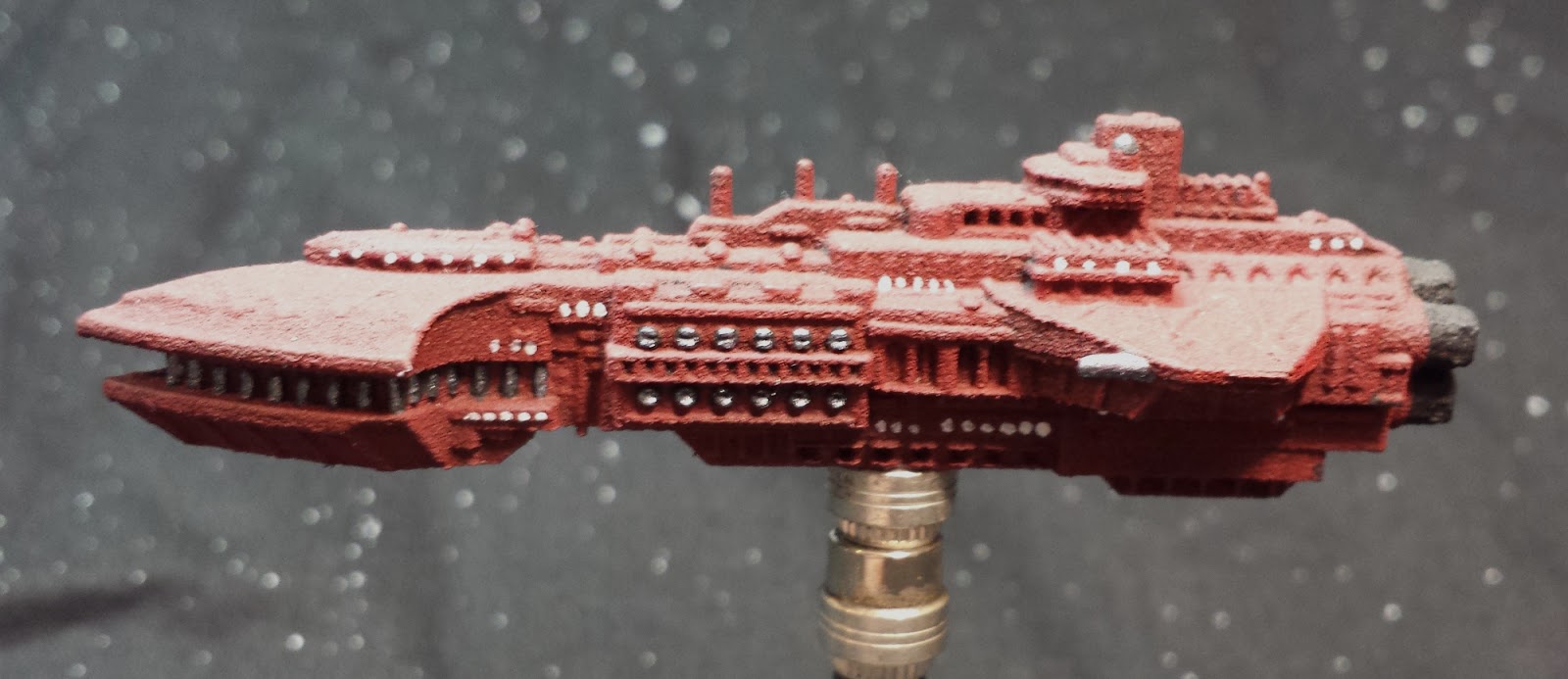 Battlefleet Gothic: Chaos Schismatic Class Light Cruiser - Jade Gaming News