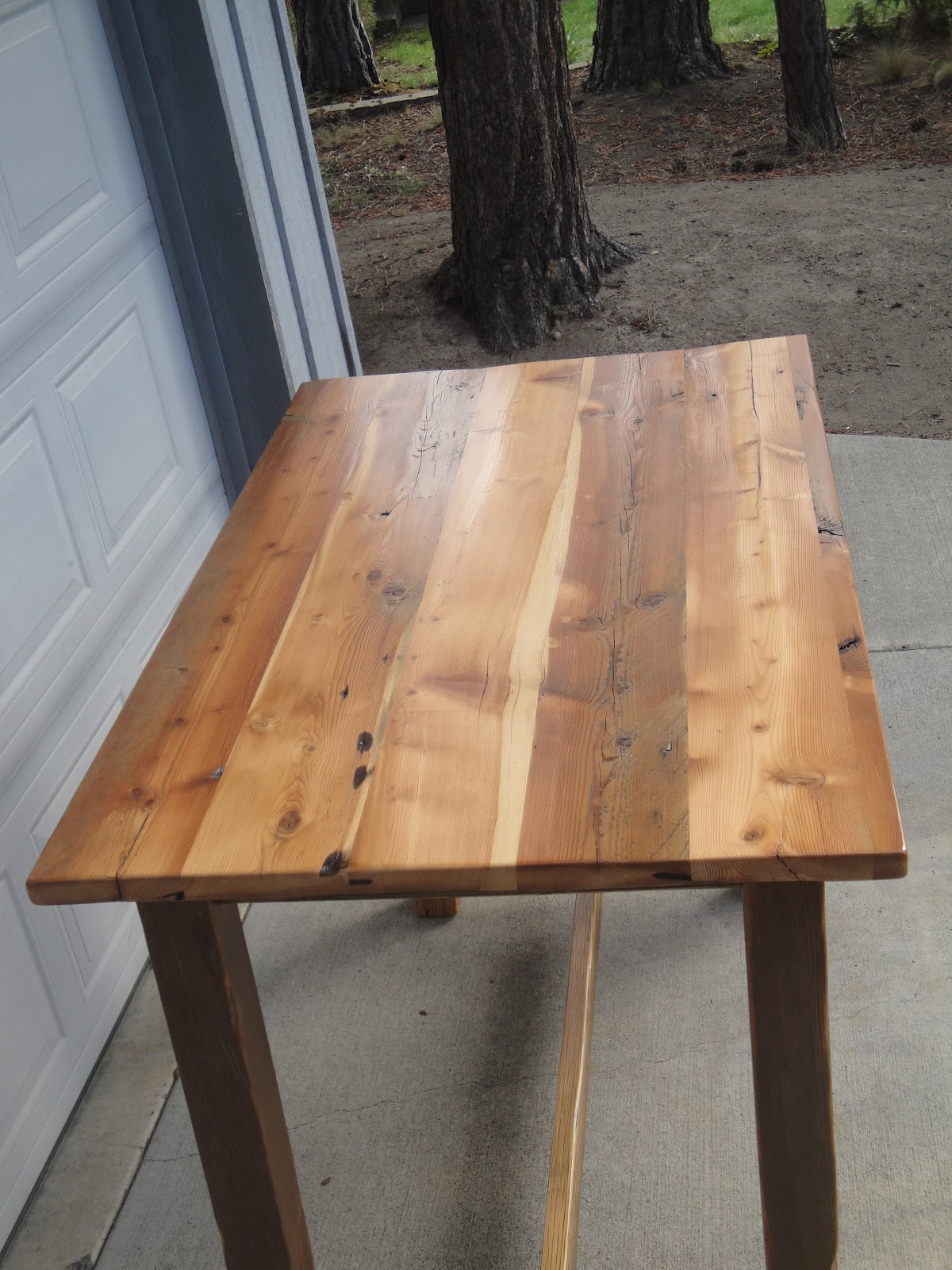Carlseng Designs: Reclaimed Wood Table