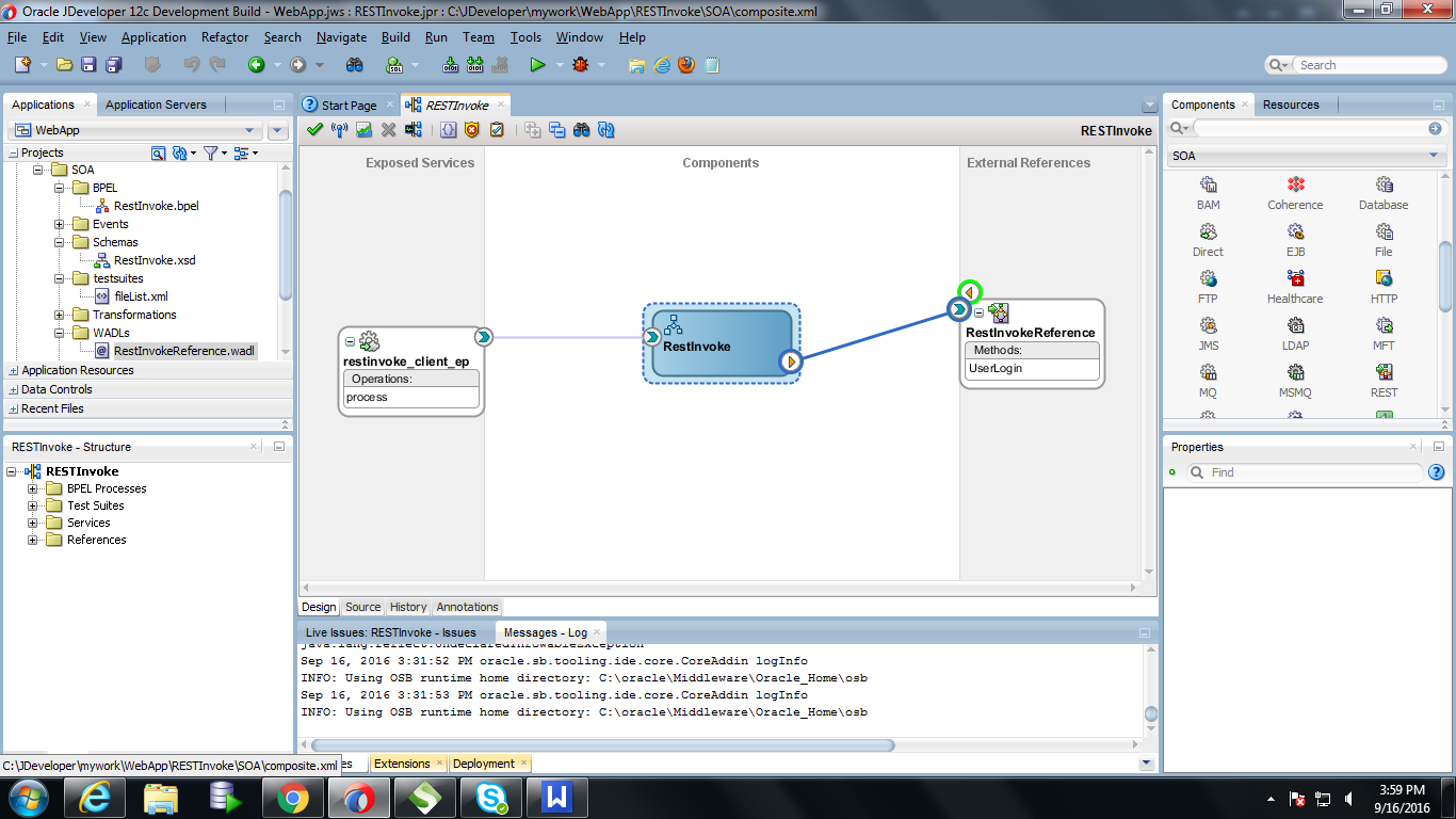 ORACLE SOA 12c BLOG: 2016