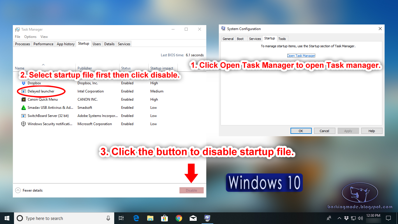 Auto startup manager - gertytechnology
