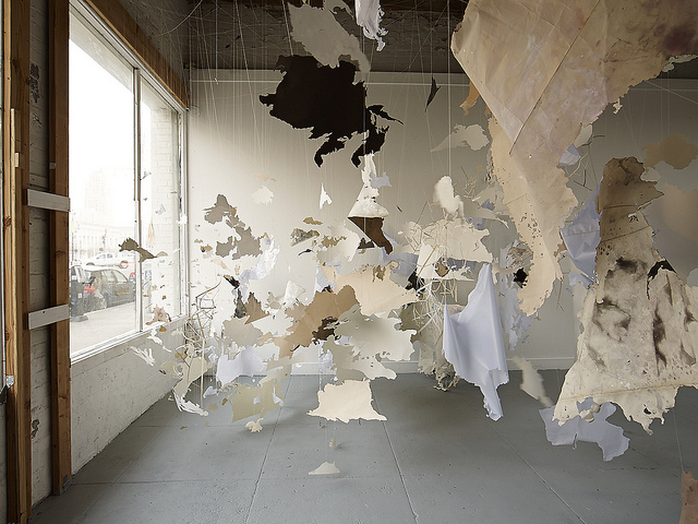of paper and things: paper arts | art installation