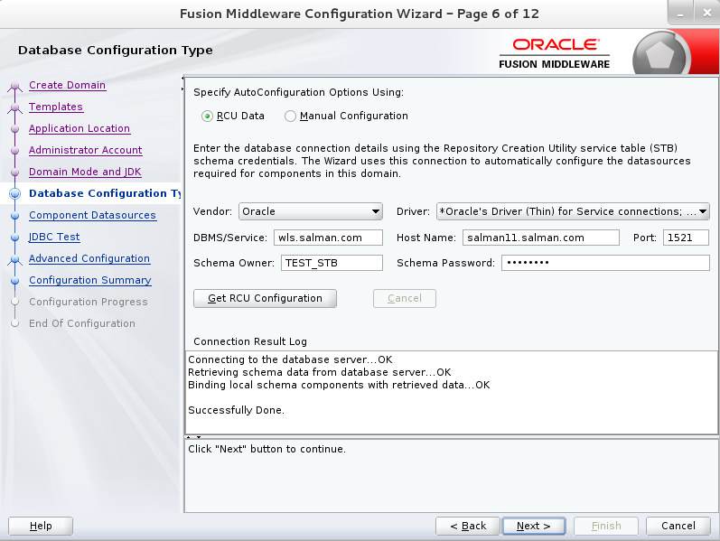 Creating Weblogic Domain For Fusion Middleware Oraclenext Solution To Your Oracle Problems