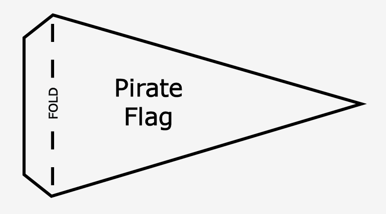 Pirate Flag Template