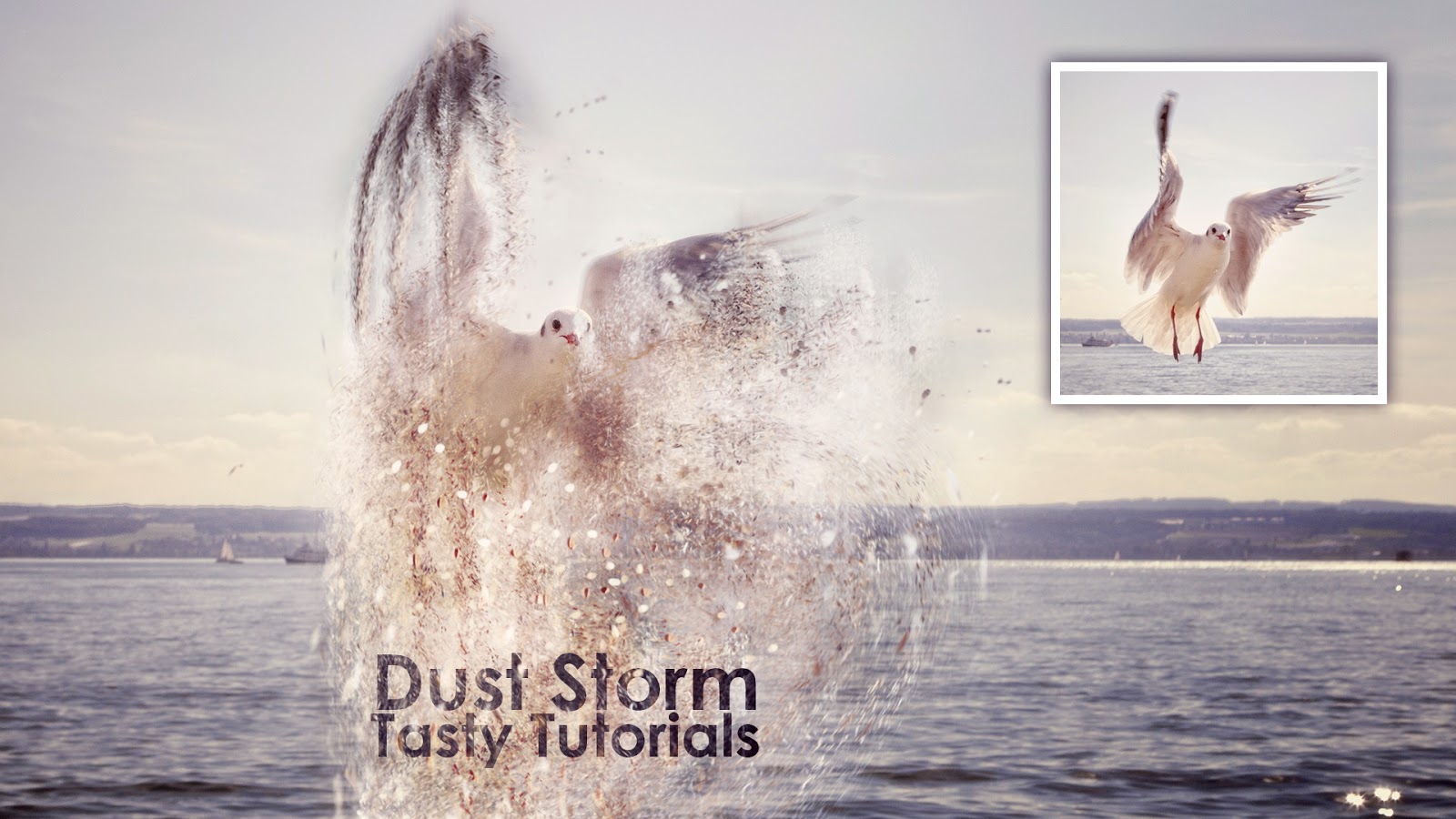 Amazing Dust Storm Photo Effect Photoshop Tutorial - Tasty Tutorials