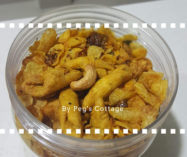 RECIPE OF SAVORY CURRY SNAIL BISCUITS (VEGETARIAN) 咸蜗牛饼食谱 （素）