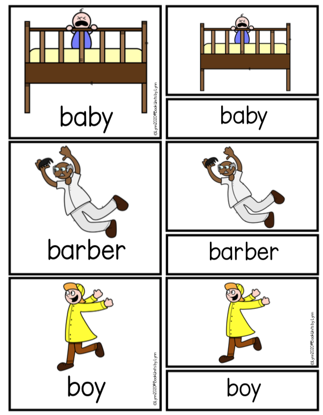 THE RAIN CAME DOWN BOOK UNIT ~ Book Units by Lynn