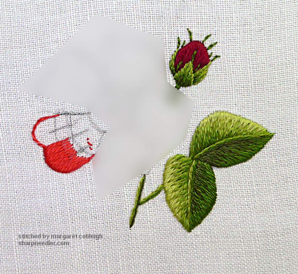 The Sharp Needler: Thread Painting Basics: Flower Petals