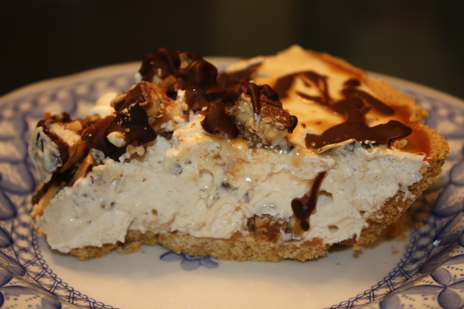 pass the peas, please: snickers pie