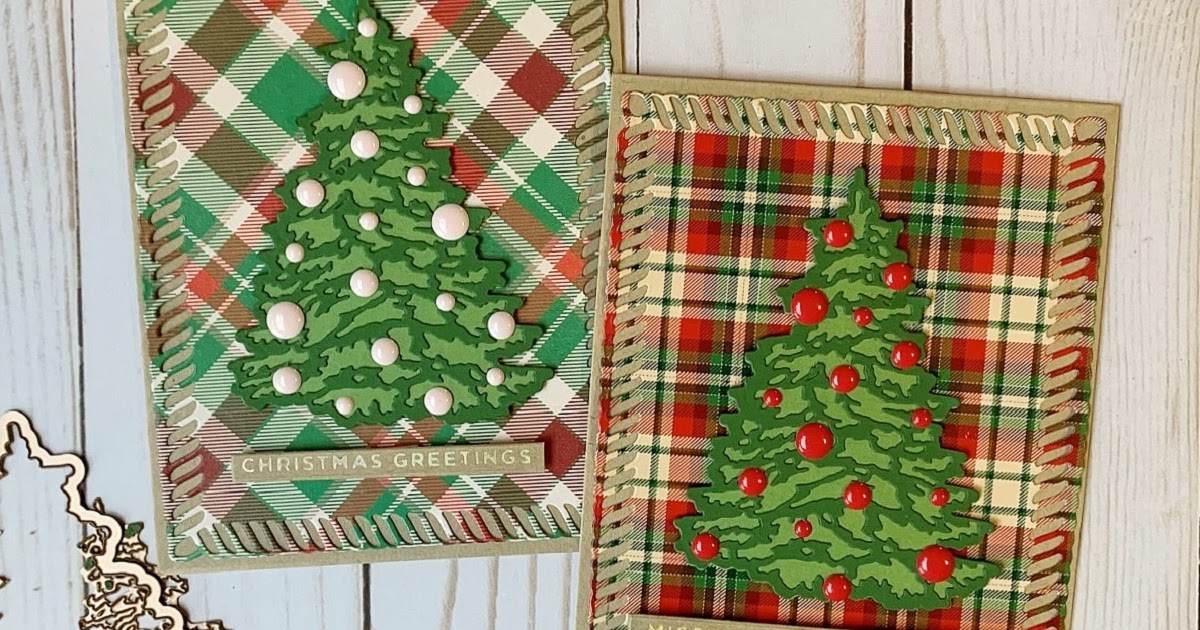 Trim a Tree Collection from Spellbinders with 5 Cards | Embellish Craft ...