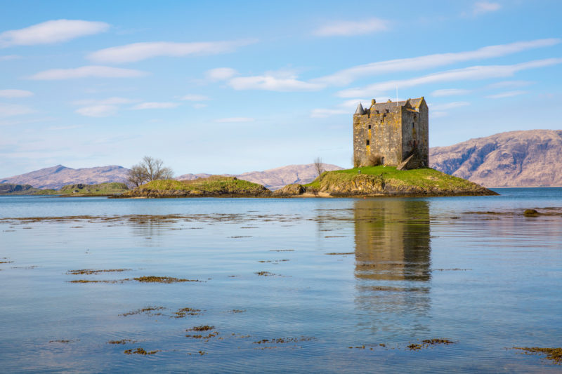 Castle Stalker, Appin, Scotland (with Map & Photos)