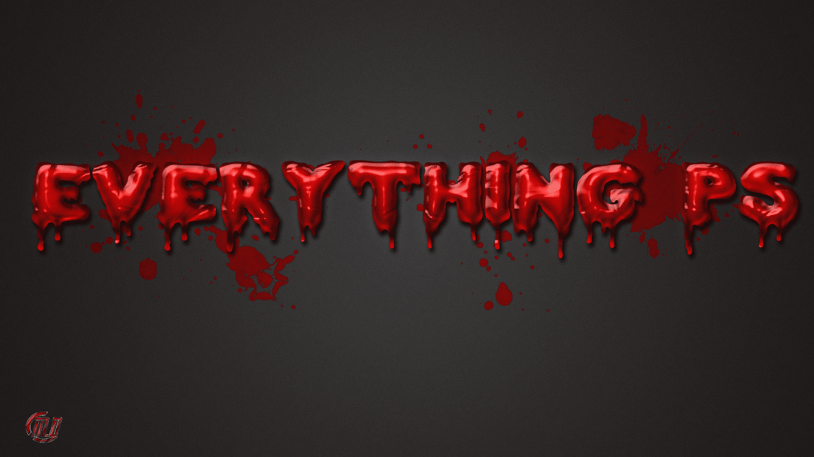 Blood Text Effect | Photoshop Tutorial