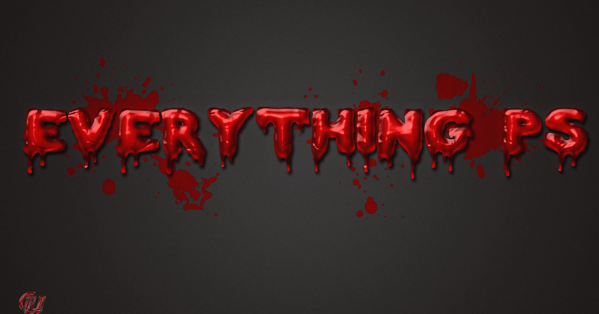 Blood Text Effect Photoshop Tutorial blood-text-effect-photoshop-tutorial