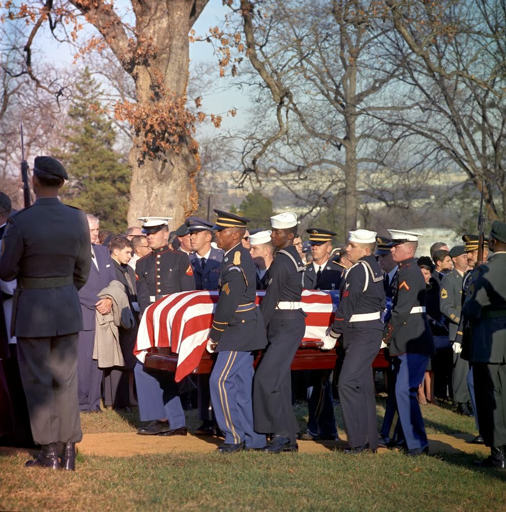 JFK + 50: JFK VISITS ARLINGTON ON VETERANS DAY 1963
