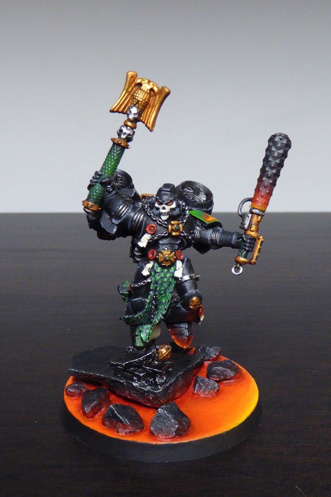 Old School Gaming: Salamanders Chaplain: TO-DONE!