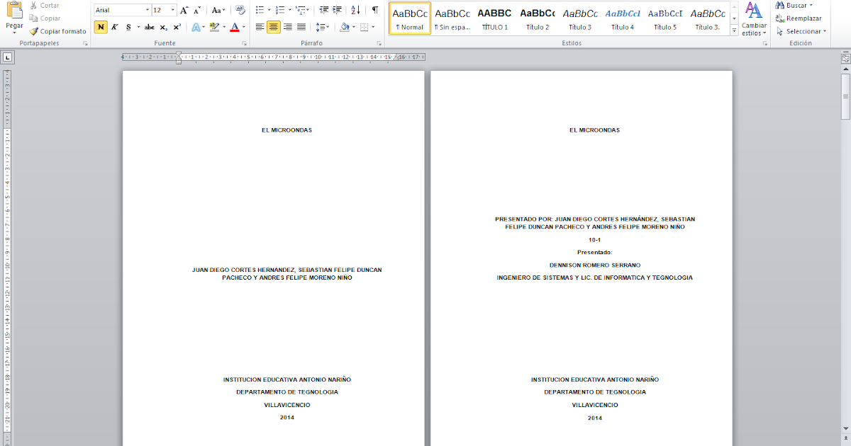 ejemplos de portada y contraportada