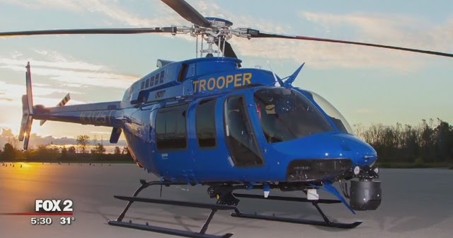 Kathryn's Report: Michigan State Police helicopter's night vision ...