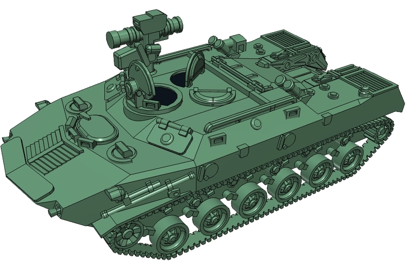 In the process - 3D model of BTR-D | Lead Adventure Forum