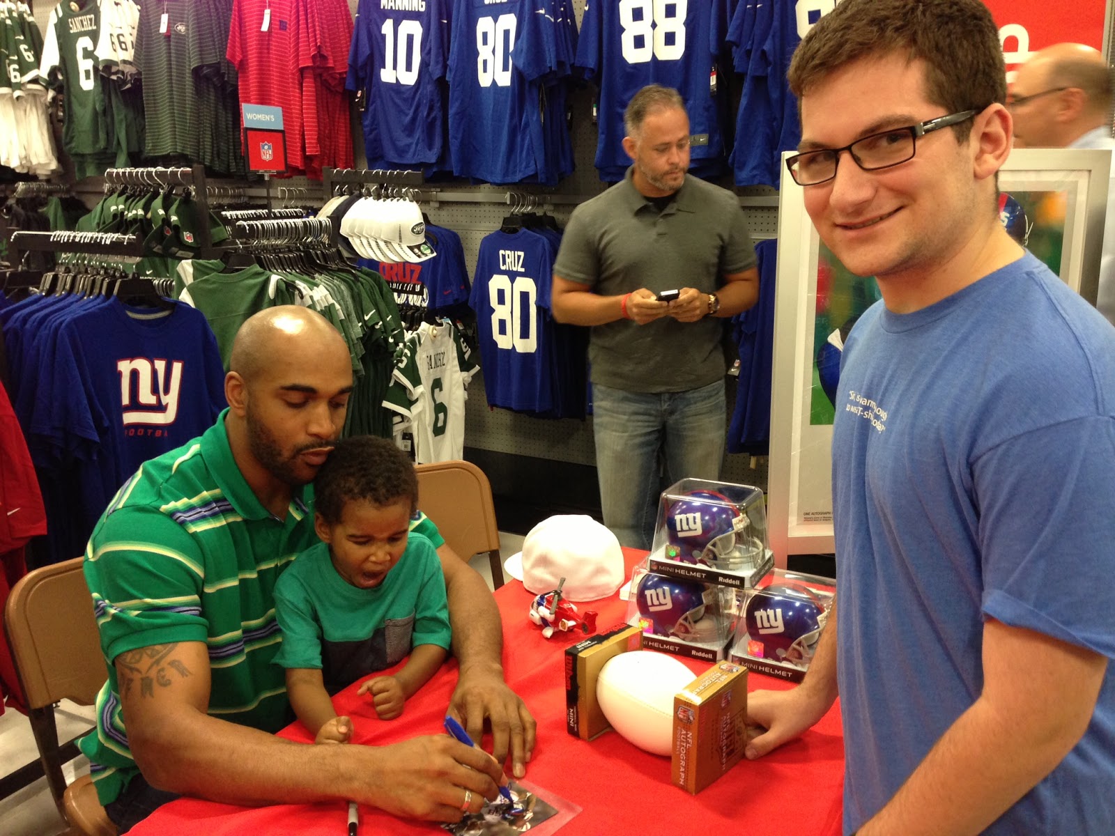 Aaron's Autographs: Autograph Adventures: David Tyree