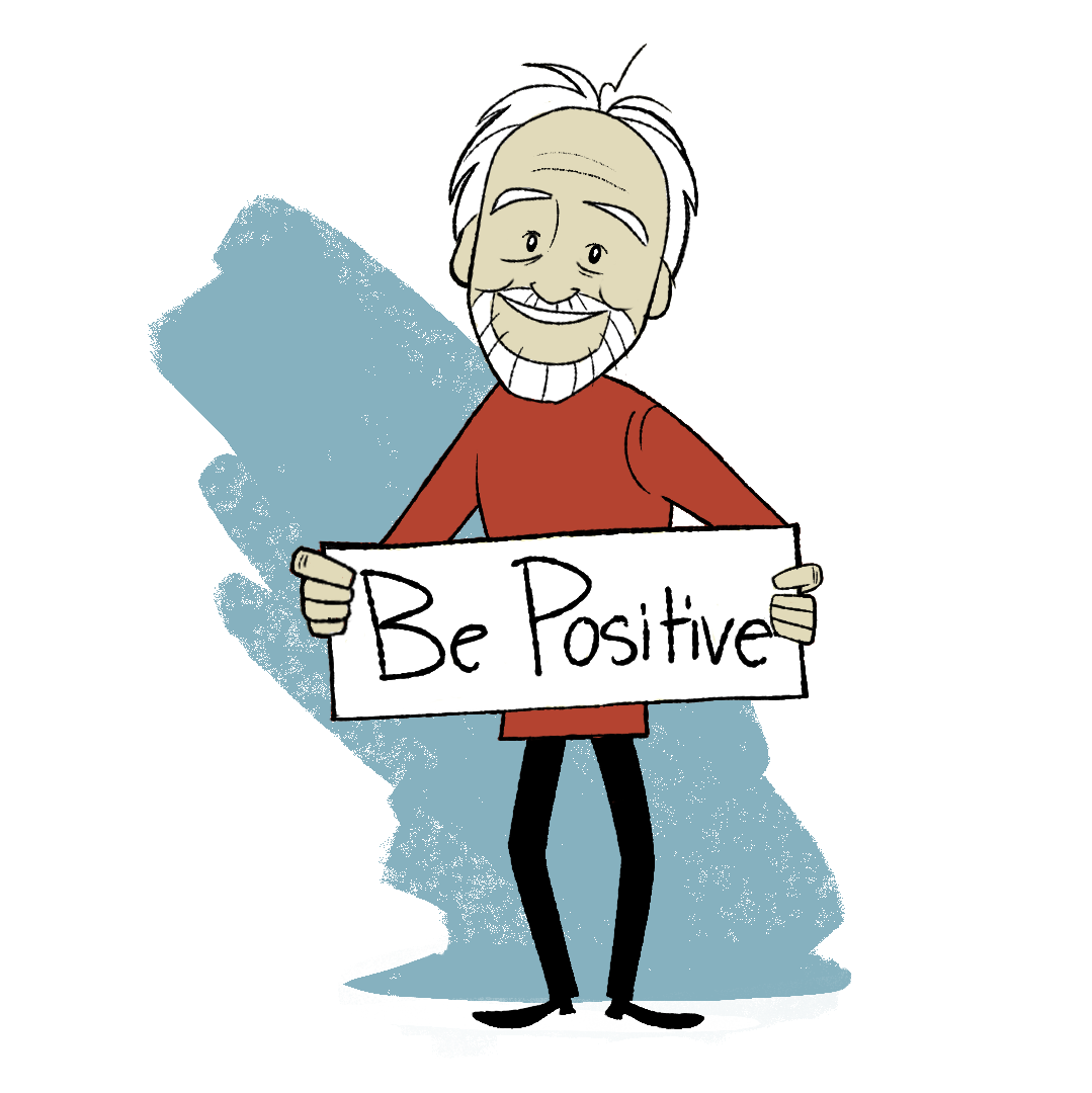 Joanna Davidovich's Art & Animation Blog: Be Positive for Tee