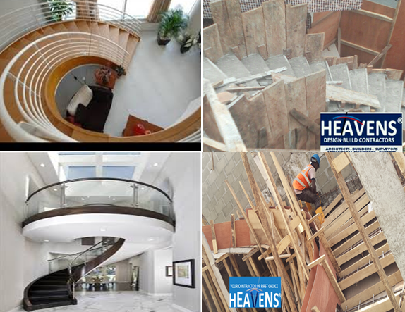 ask Engineer Osaz': How To Construct Floating Helical Staircase In ...