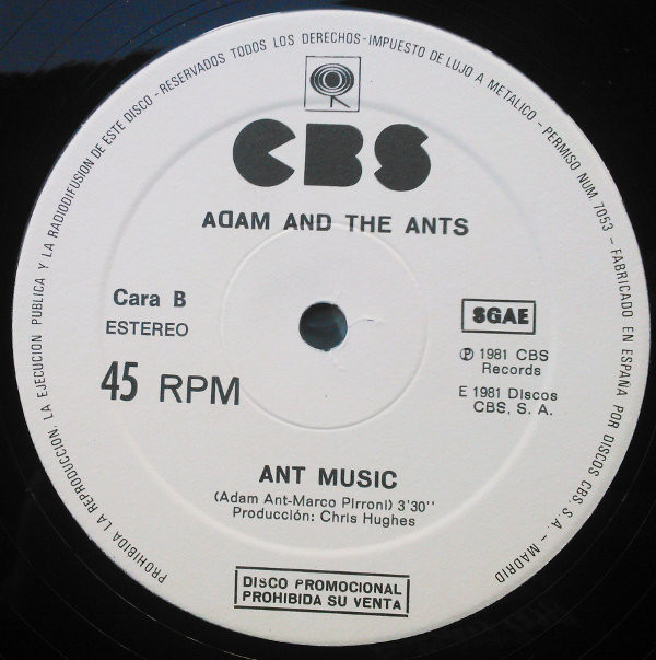 SPANISH BOMBS: The Clash -Magnificent seven / Adam ant the ants ... SPANISH BOMBS: The Clash -Magnificent seven / Adam ant the ants ...