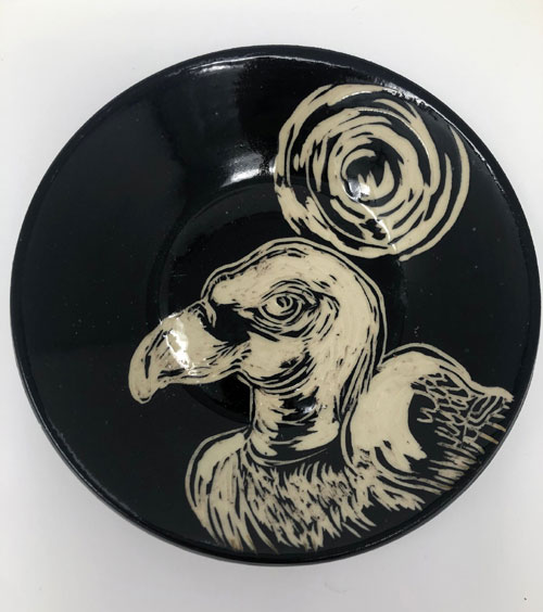 My Owl Barn: Beautiful Sgraffito Pottery Pieces by Adena Griffith