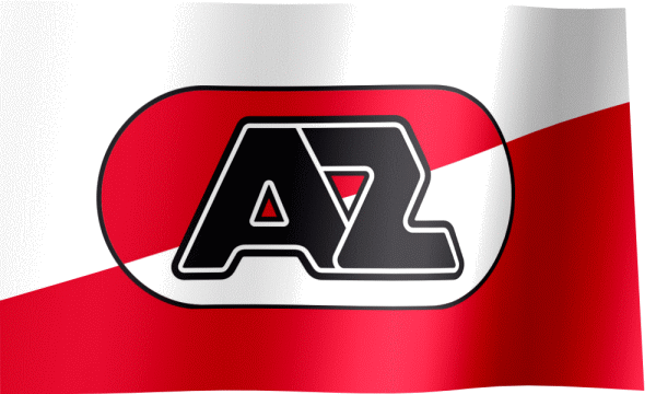 AZ Alkmaar Fan Flag (GIF) - All Waving Flags