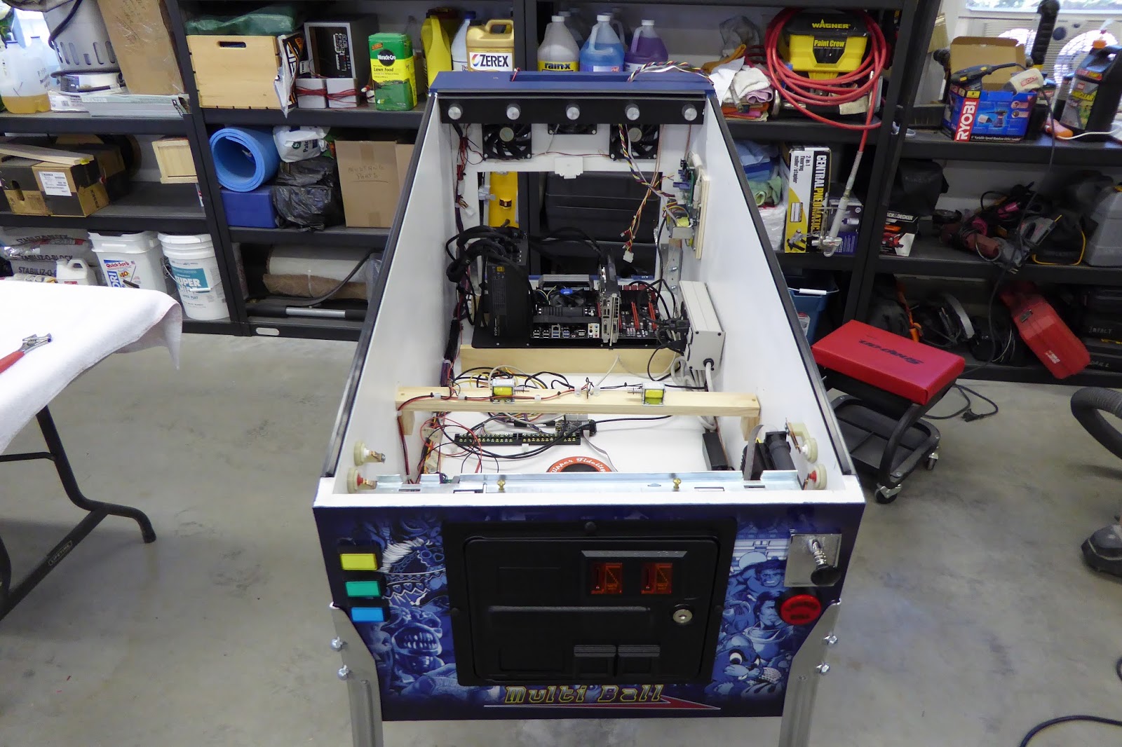 Things NOT left unsaid: Virtual Pinball Machine Build