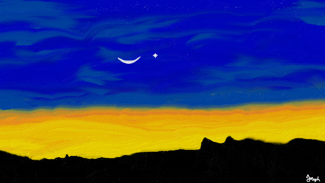 Minhas Preciosas Pinturas: Lua