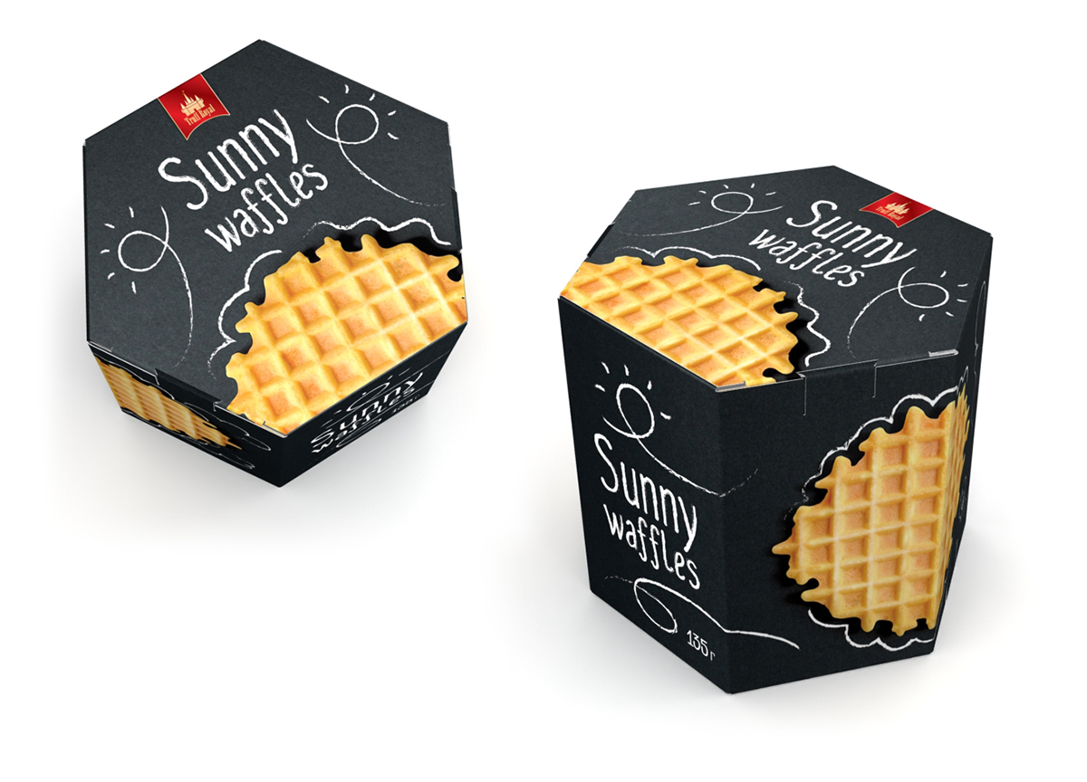 Sunny Waffles on Packaging of the World - Creative Package Design Gallery