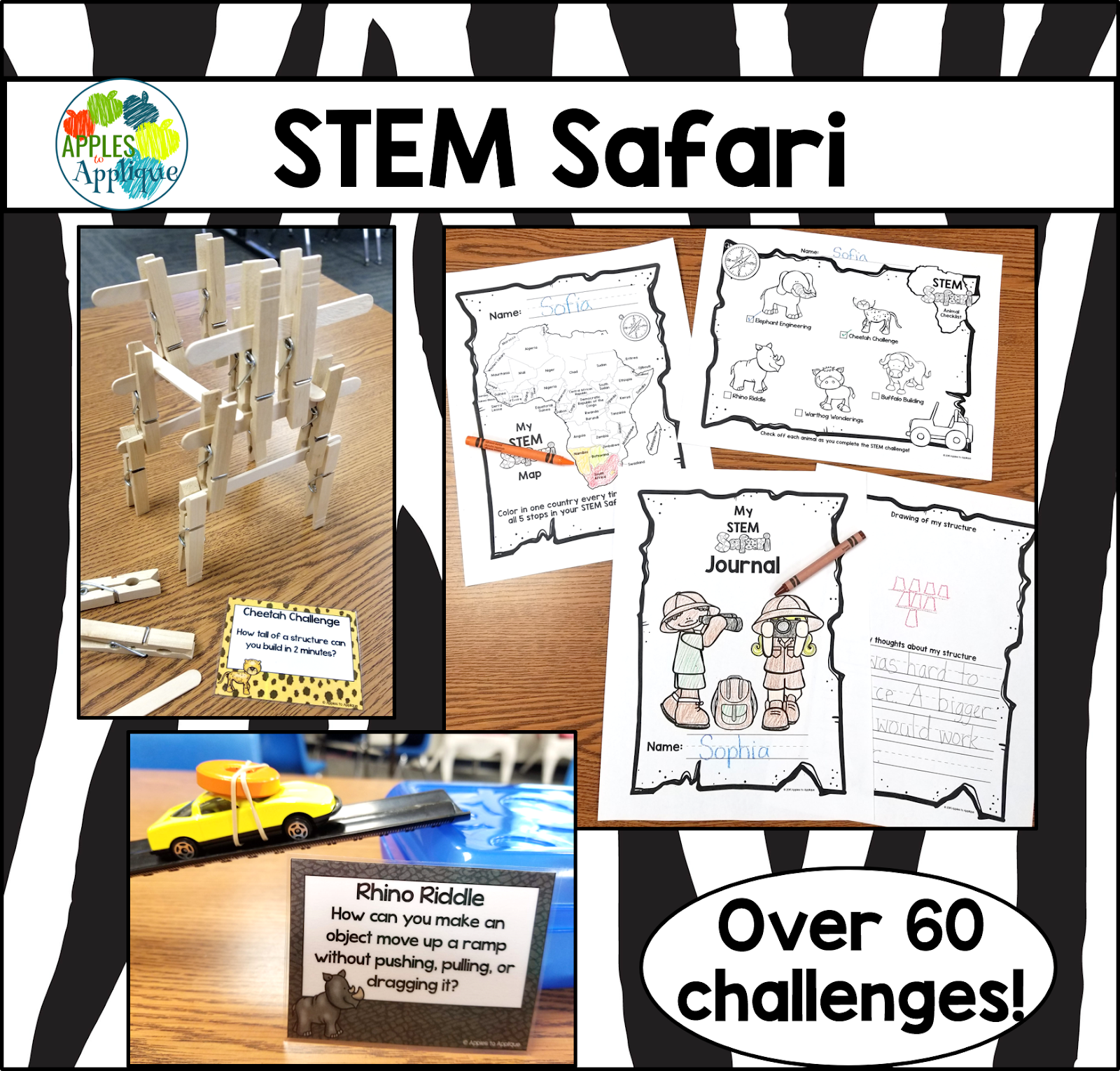 Apples to Applique: STEM Safari