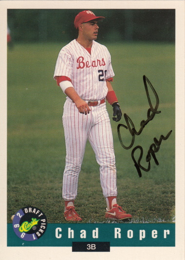 Daily Autograph: Chad Roper