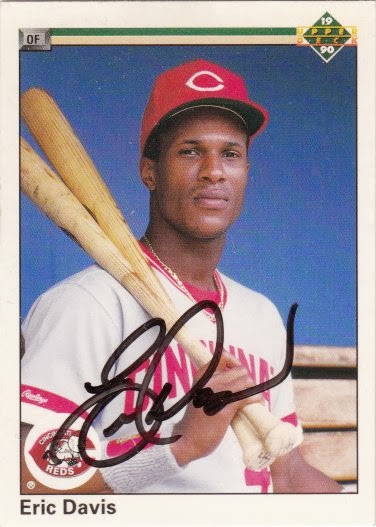 Daily Autograph: Eric Davis