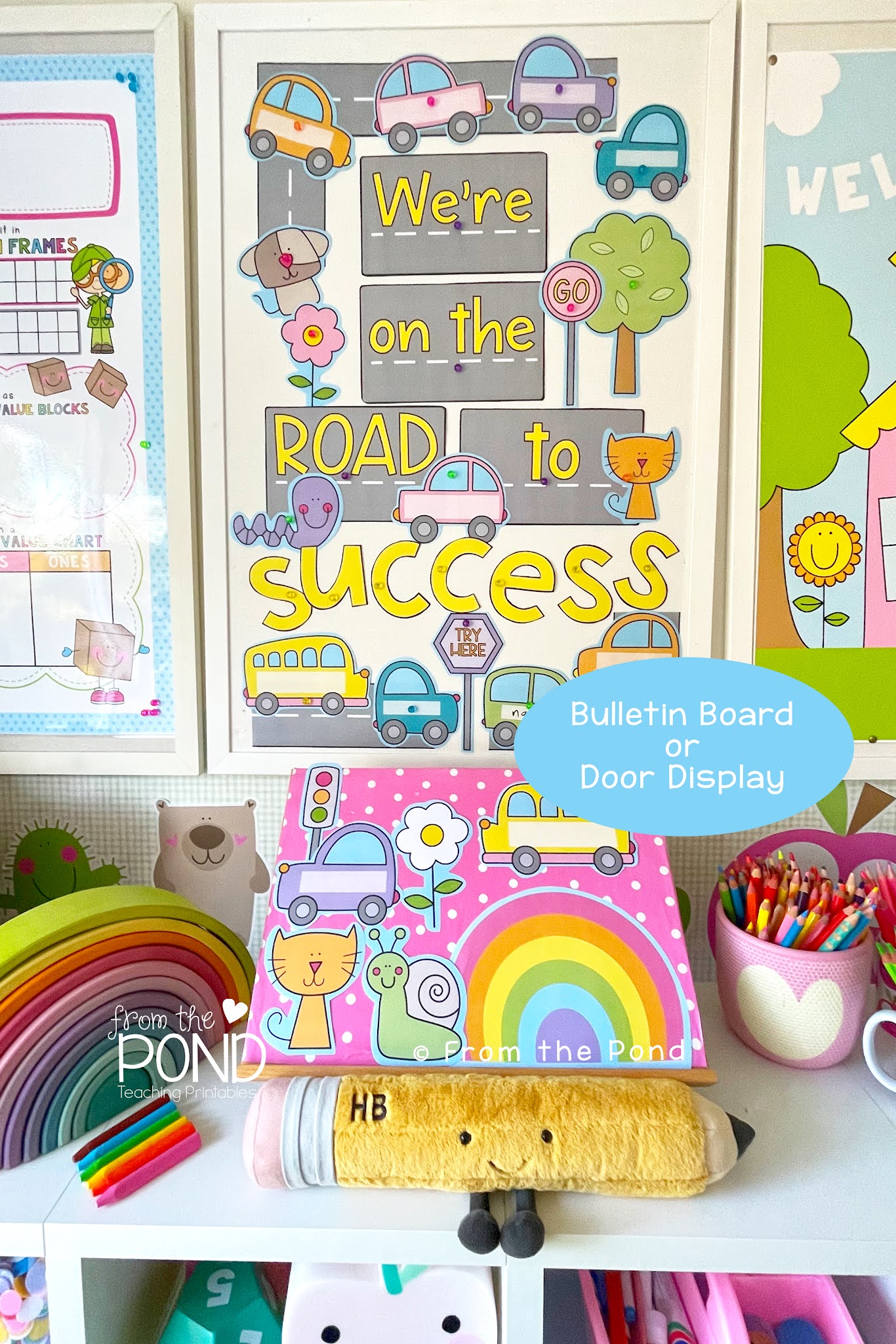 Car Bulletin Board or Door Display | From the Pond