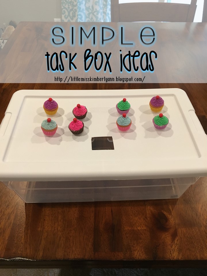 Little Miss Kim's Class: Simple Task Box Ideas for Special Education