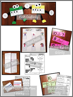 Julz Treasure Chest: Number Buddies {Lessons to Teach Number Pairs}