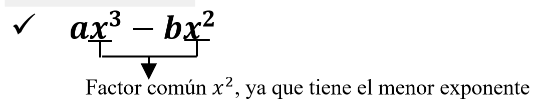 CASO I: FACTOR COMÚN