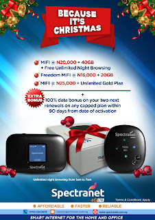 Spectranet Launches Xmas Promo