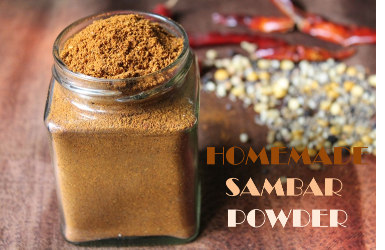 Homemade Sambar Powder Recipe