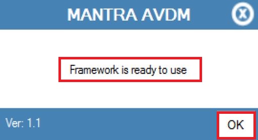 Mantra Biometric Device Software Installation