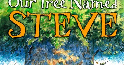 Momo celebrating time to read: Our tree named Steve by Alan Zweibel ...
