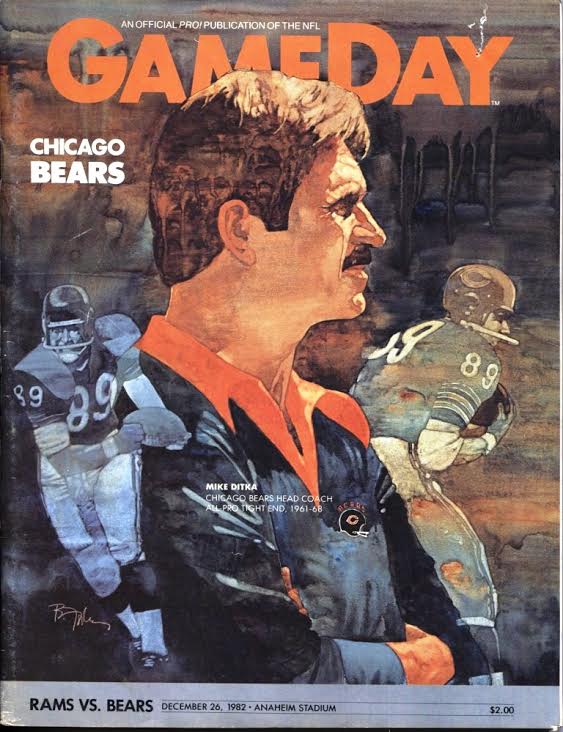 Pro Football Journal Presents: NFL Art: 1982 NFL Game Program Art