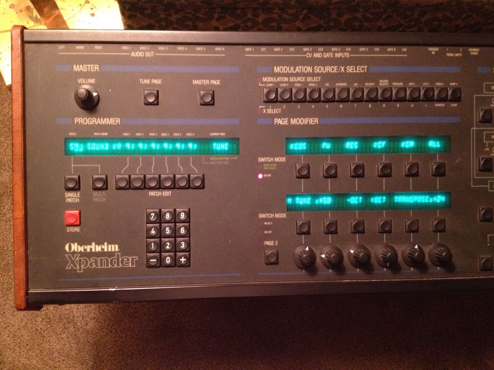 MATRIXSYNTH: Oberheim Xpander Synthesizer