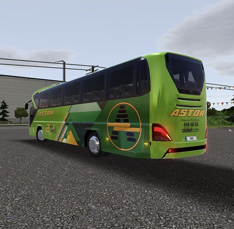 BUS SİMİLATÖR ULTİMATE ASTOR TURİZM NEOPLAN SKİN