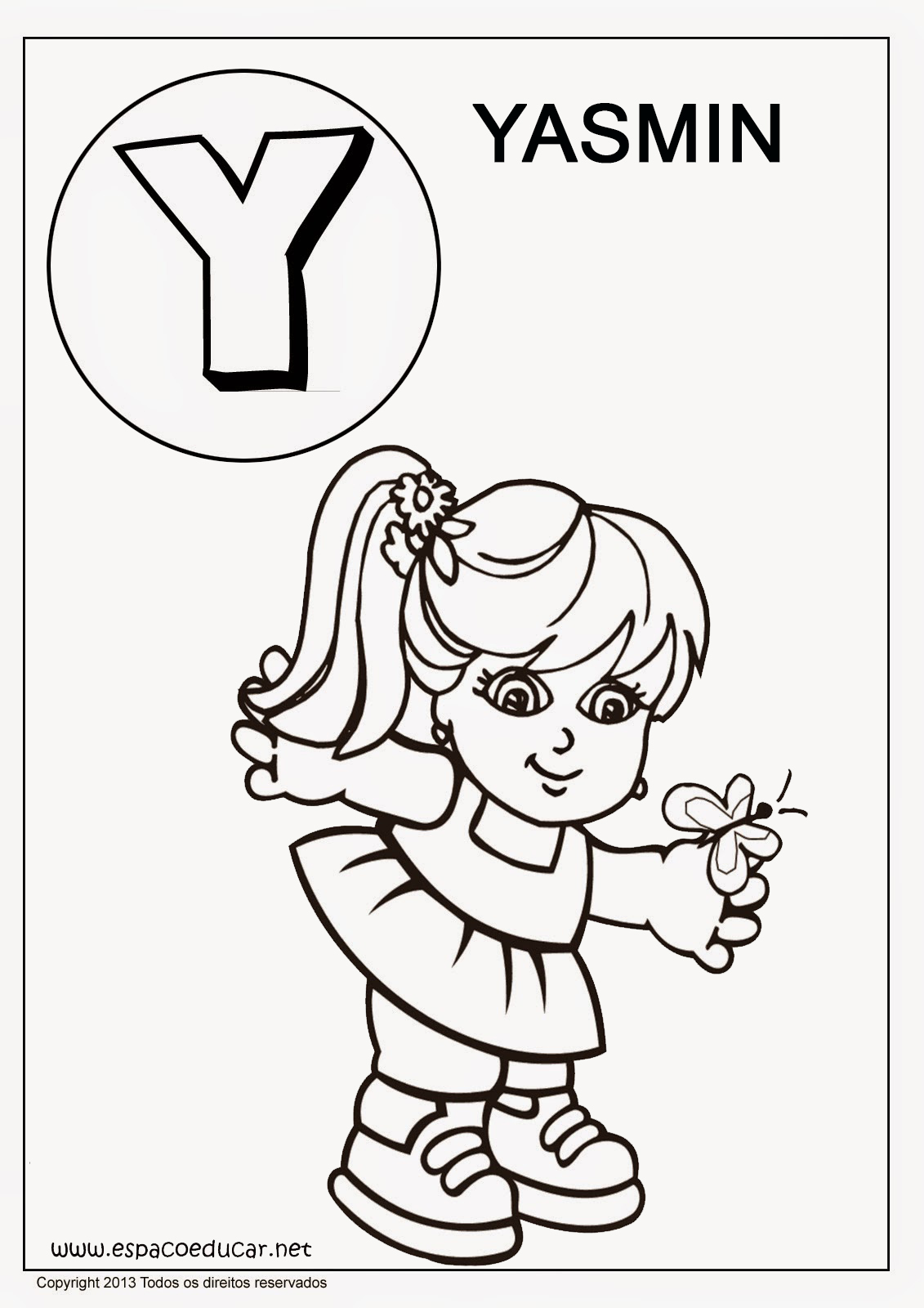 ESPAÇO EDUCAR: Alfabeto de colorir - Alfabeto para colorir, pintar ...