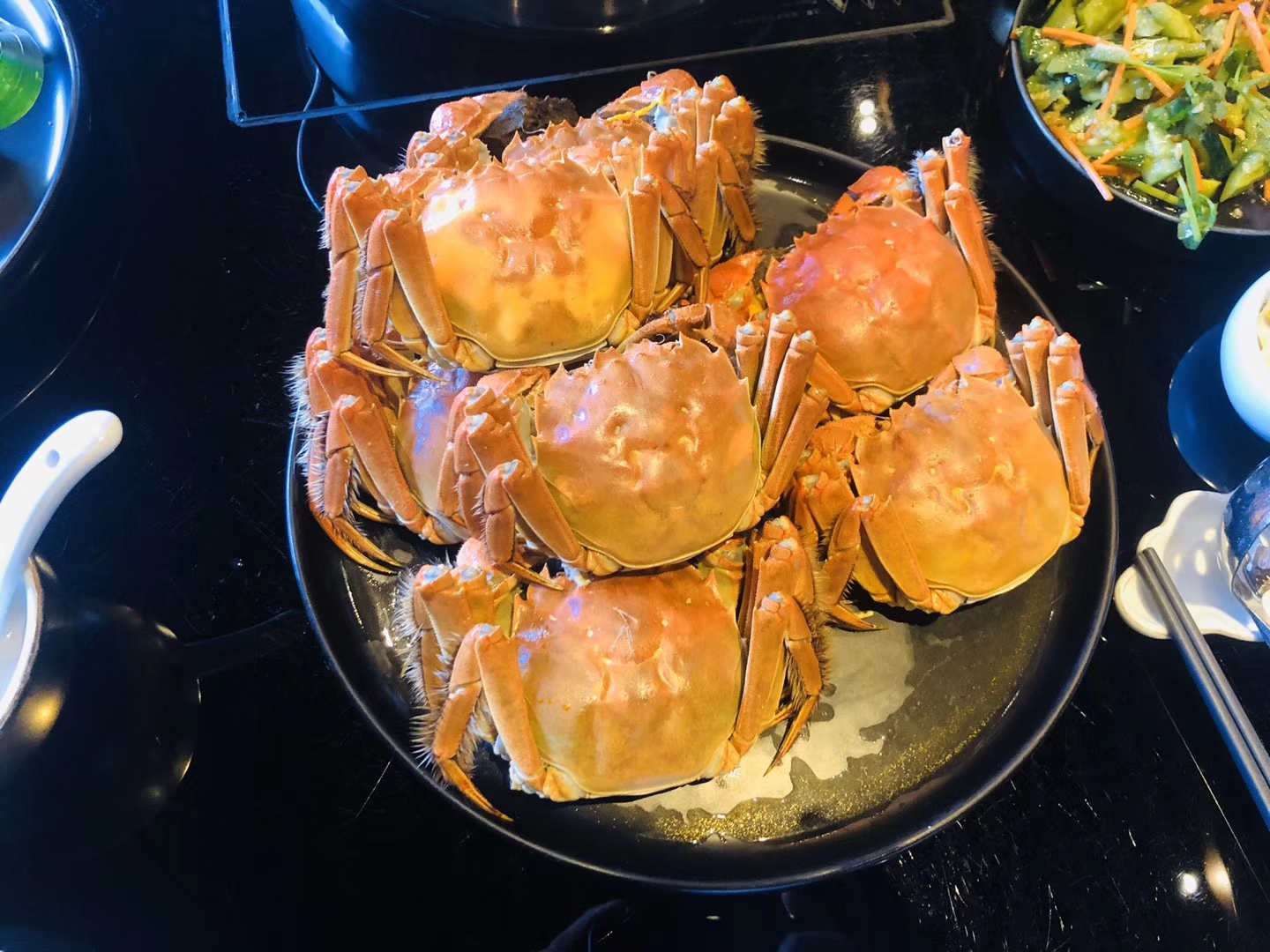 18 pictures of steamed crab