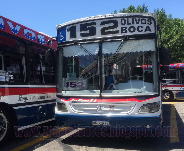 Colectibus - Zona de Buses: LINEA 152