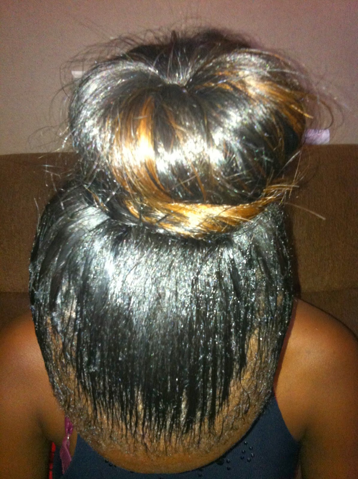 Espaço pra você que se identifica com a beleza Negra: Coque cebola para ...