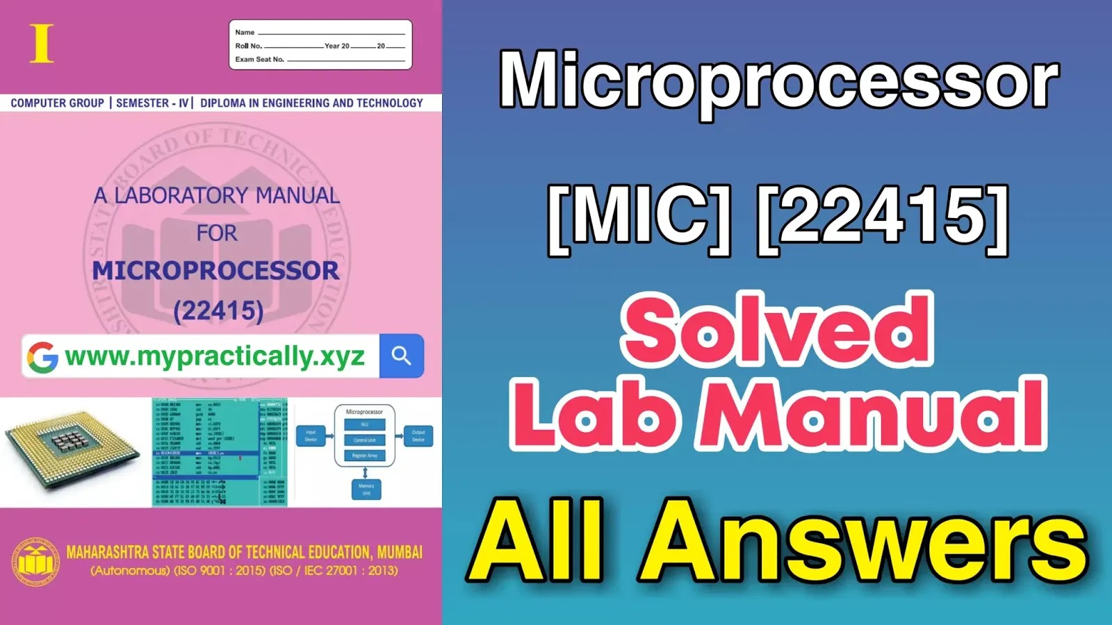 22415 Microprocessor Lab Manual Answers Msbte Solution