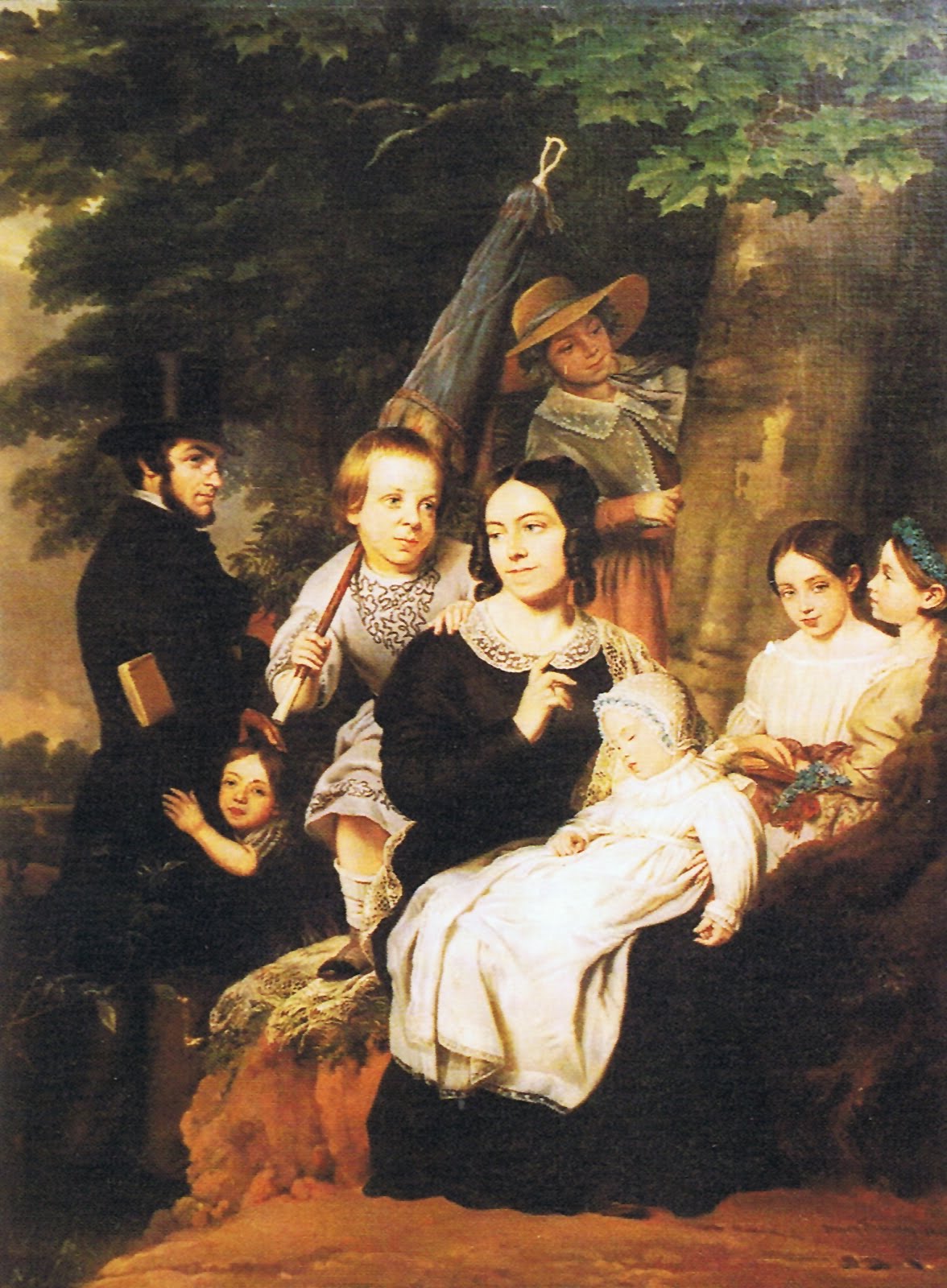 Charlotte Bronte And Family